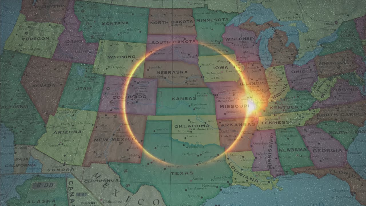 Shocking Mandela Effect Map Changes After Eclipse - YouTube