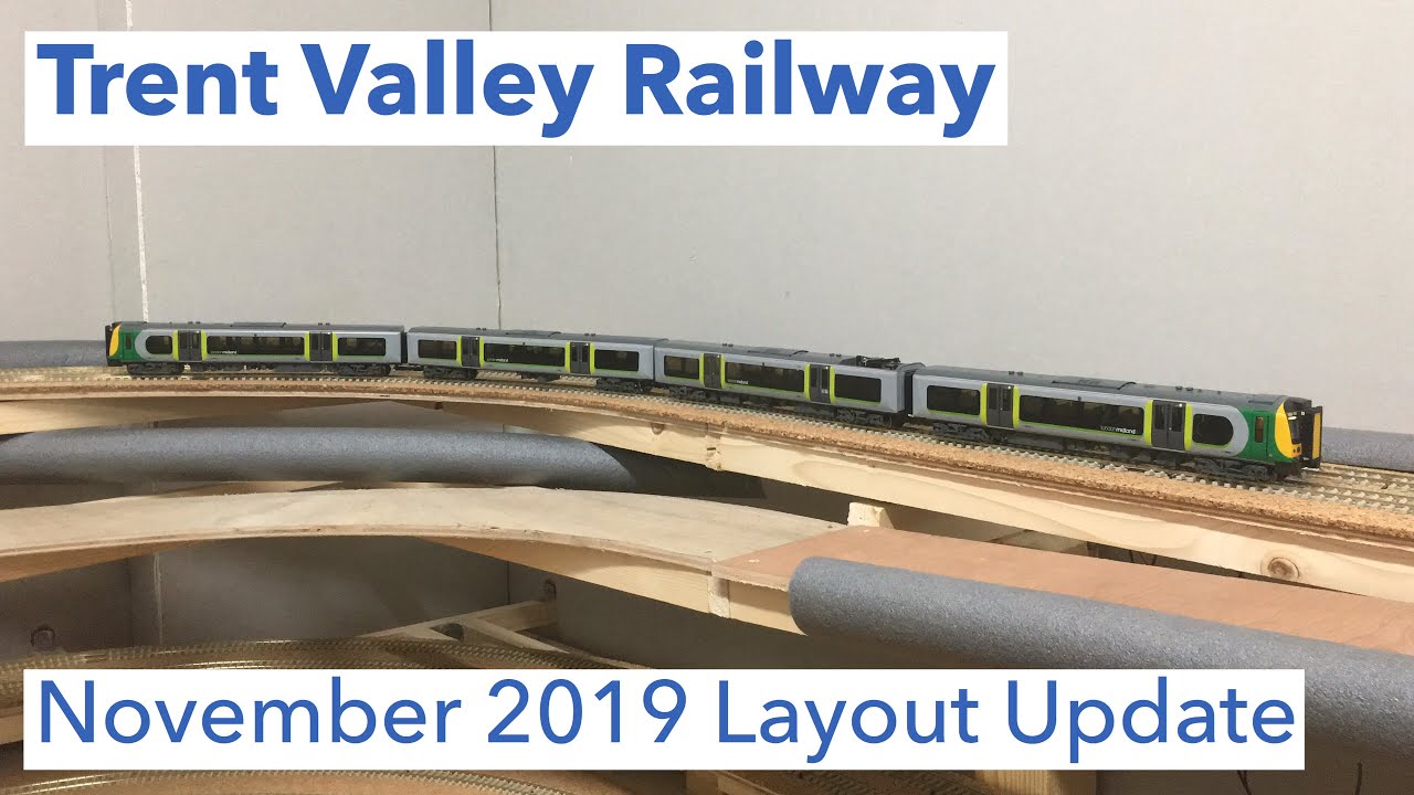Layout Update - November 2019 ~ Trent Valley Railway #27 - YouTube