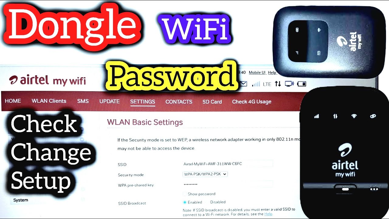 Dongle WiFi Connect Mobile - Dongle Wifi Password Change - Dongle ...