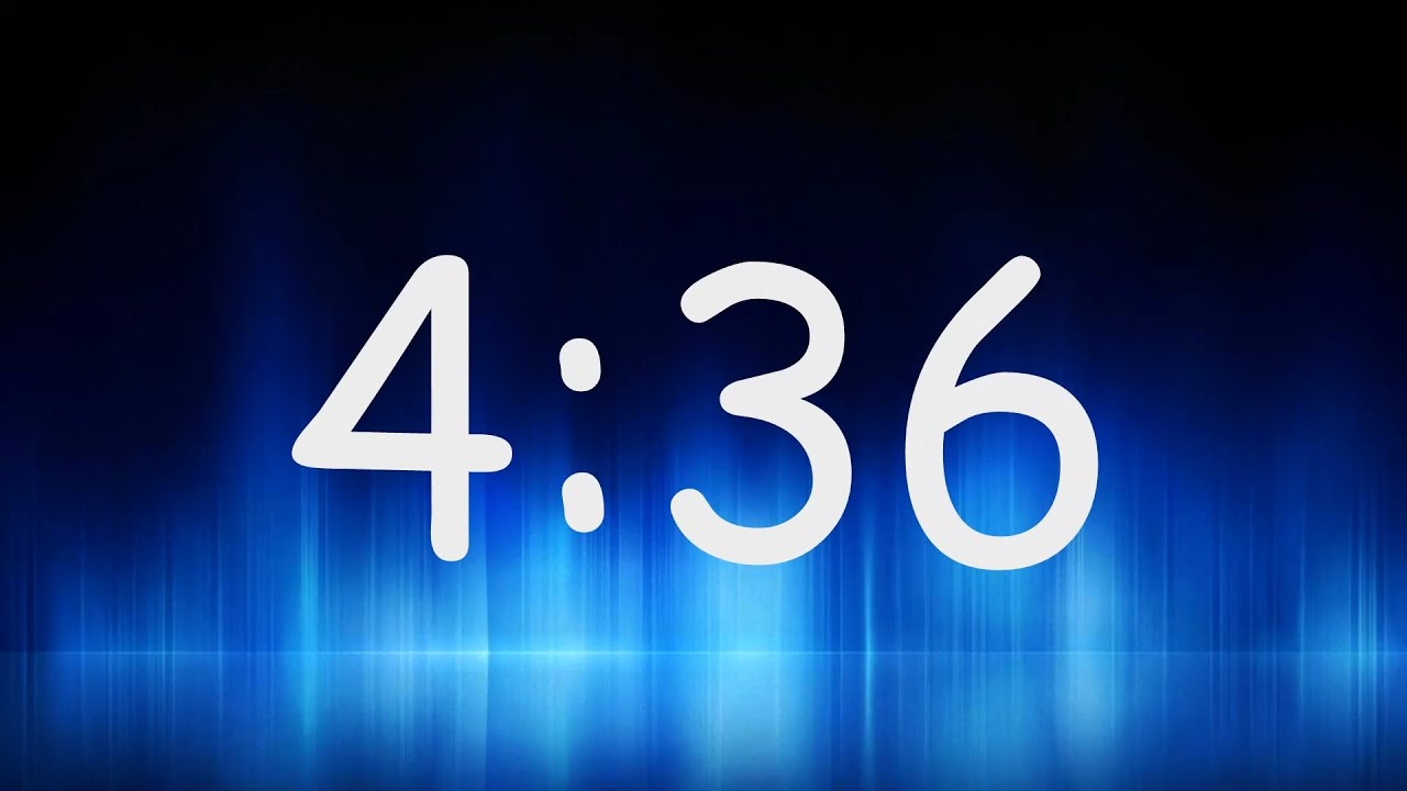 4:36 Minutes Timer / Countdown from 4min 36sec - YouTube