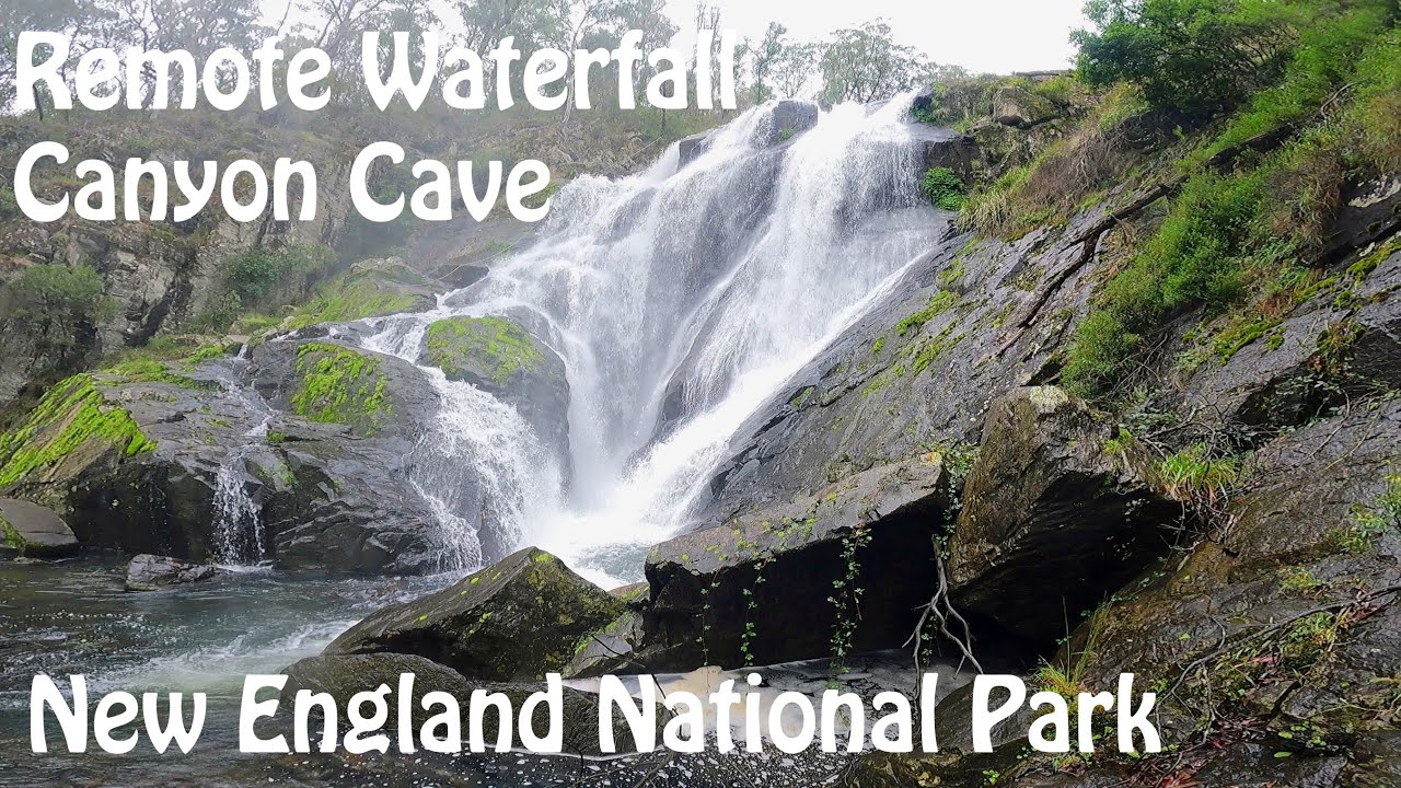 Remote Waterfall Canyon Cave, Big Drops, High Flow | Gorgeous New ...
