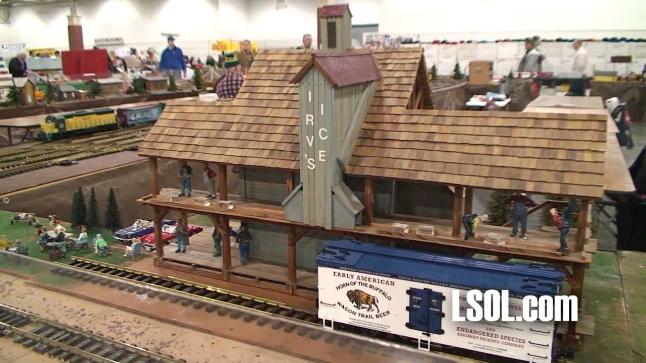Garden Trains: Glacial Garden G Scale Modular Group - YouTube