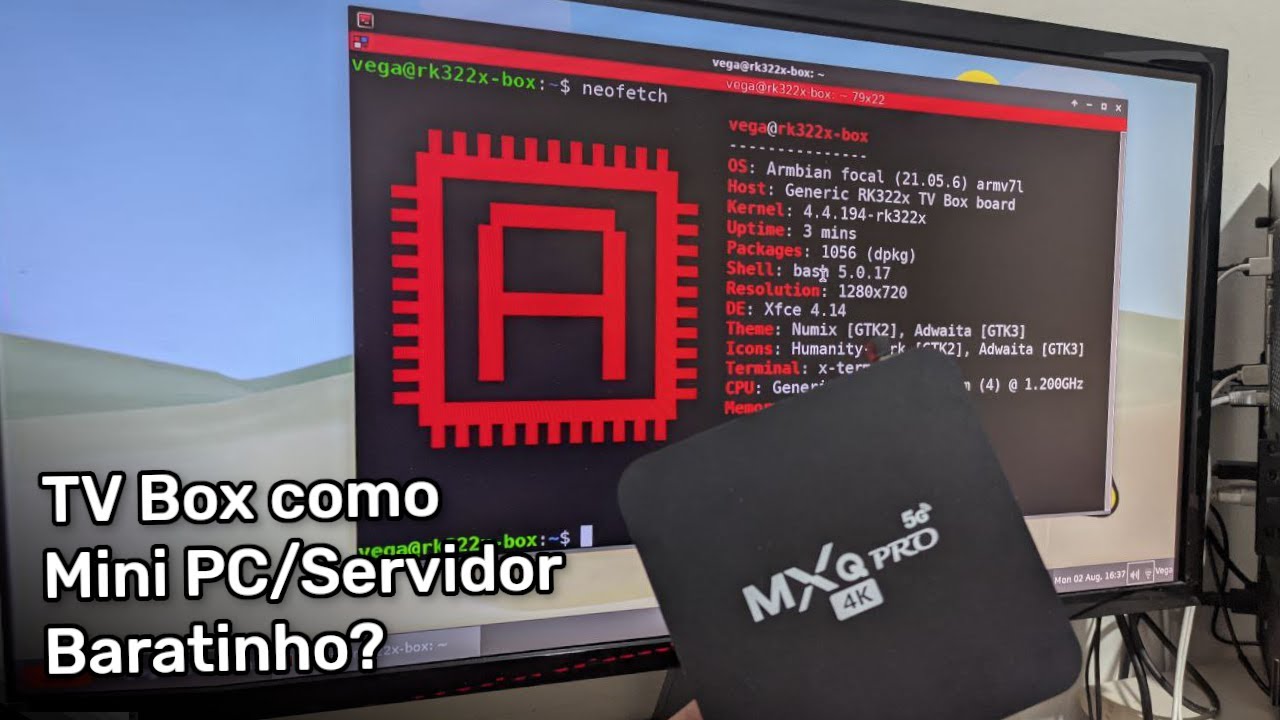 Usando uma TV Box como Mini PC (ou Servidor) baratinho? - YouTube