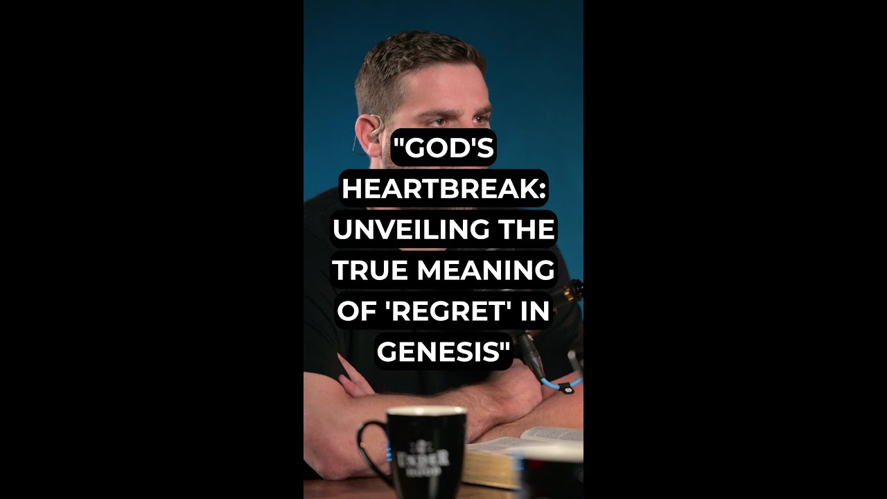 "God's Heartbreak: Unveiling the True Meaning of 'Regret' in Genesis ...