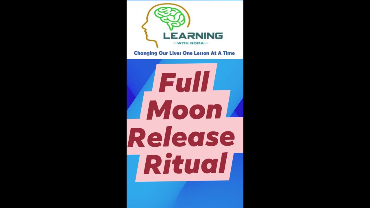 Full Moon Release Ritual - YouTube