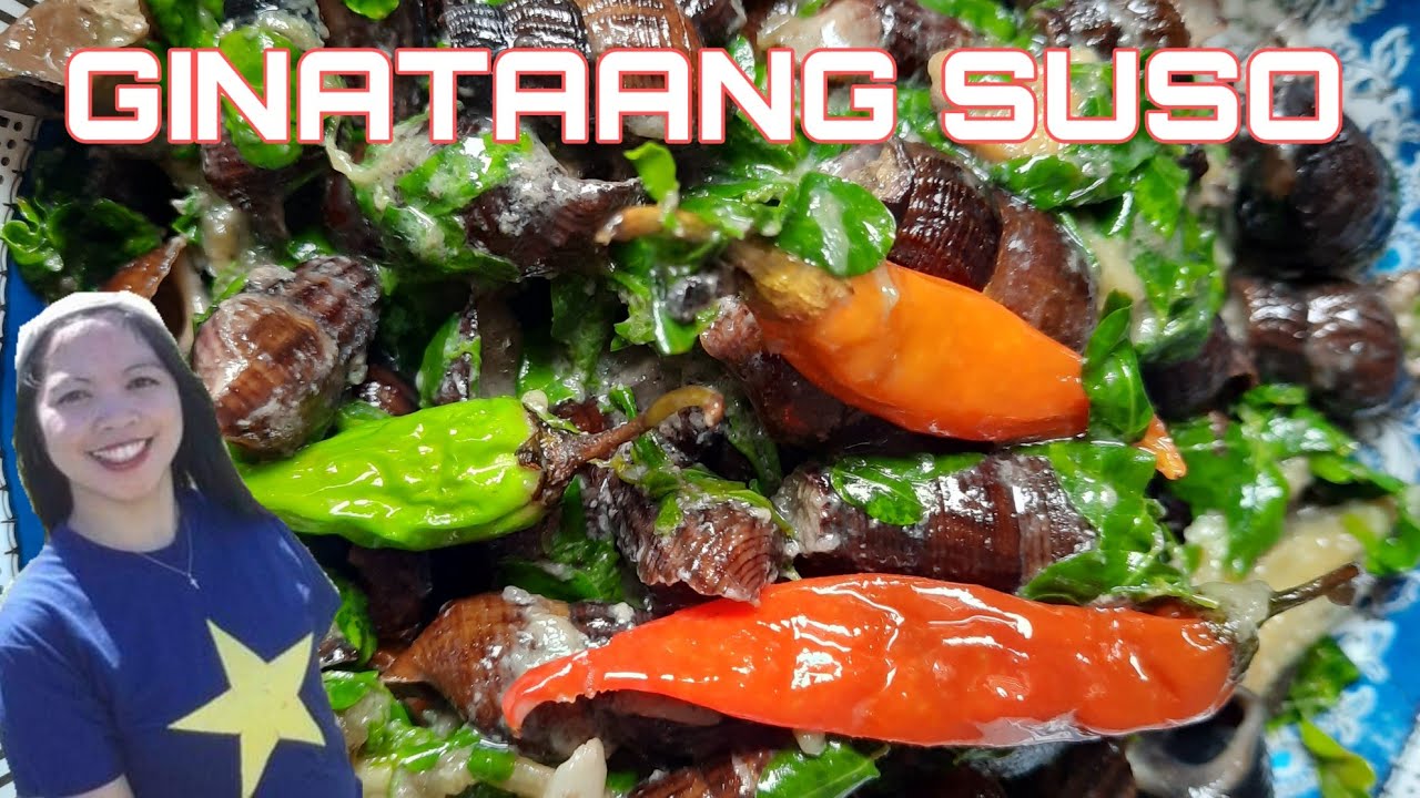 GINATAANG SUSO WITH MALUNGGAY AND TALONG | LuckyZel Vlog - YouTube