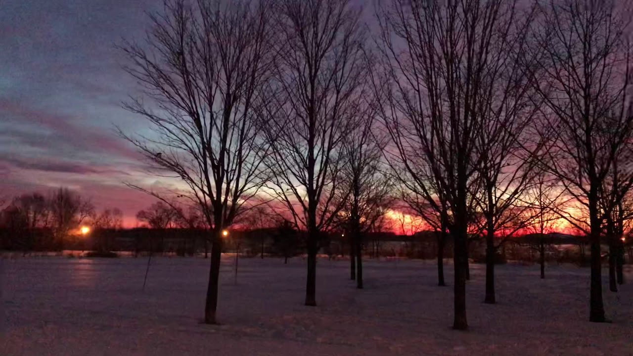 Morning sun rise January 25th, 2020 - YouTube