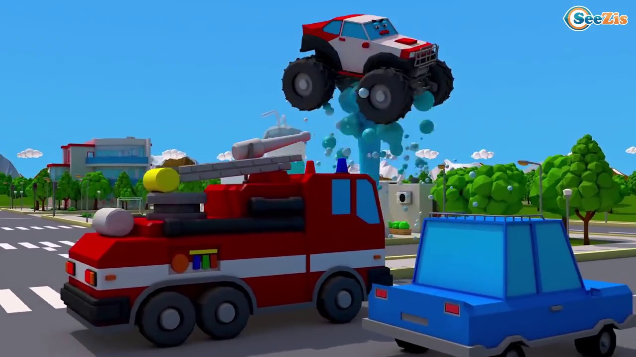 Cartoon about cars Episode 49 City Car 2018 Animation for kids - YouTube