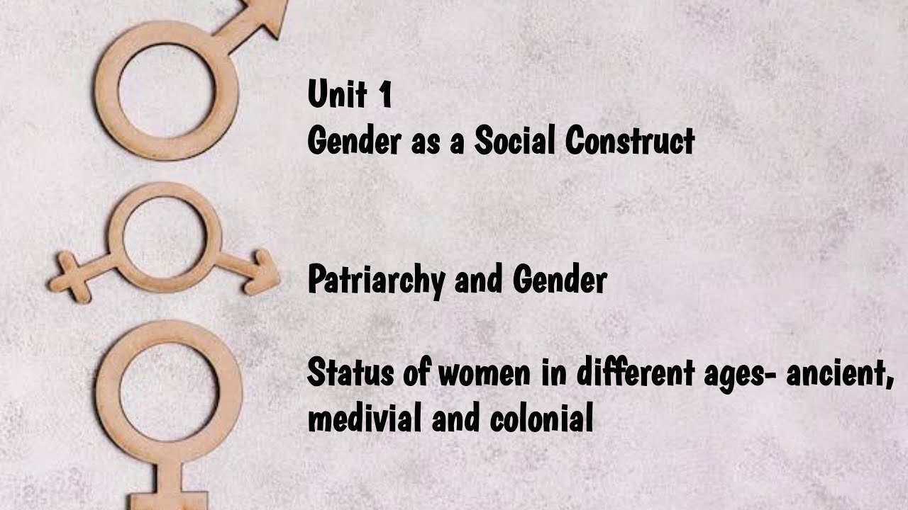 Gender, School and Society|| EDU 10|| Unit 1| Part 2 - YouTube