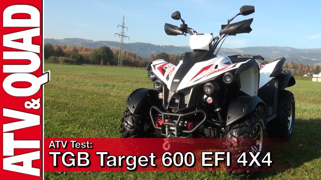 ATV Test: TGB Target 600 EFI 4X4 - YouTube