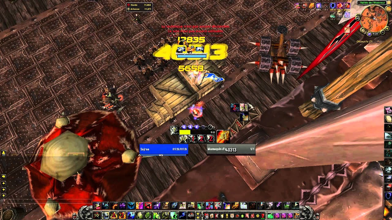 Enhancement Shaman Interface test - YouTube