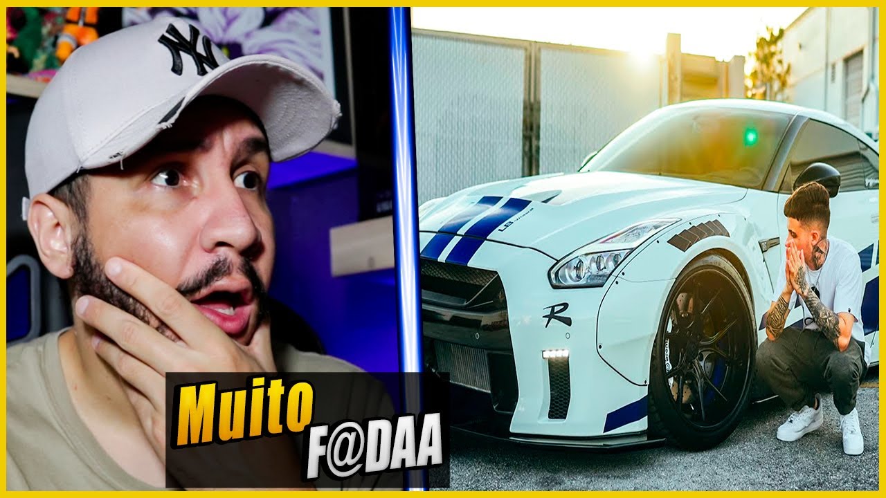 O SONHO VIROU REALIDADE!! '' GTR★LIBERTYWALK '' GREG FERREIRA REACT ...