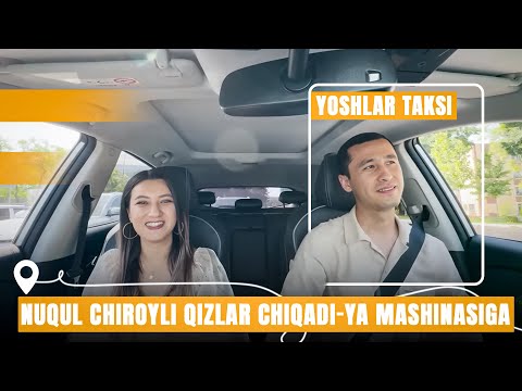 Nuqul chiroyli qizlar chiqadi-ya mashinasiga I Yoshlar taksi
