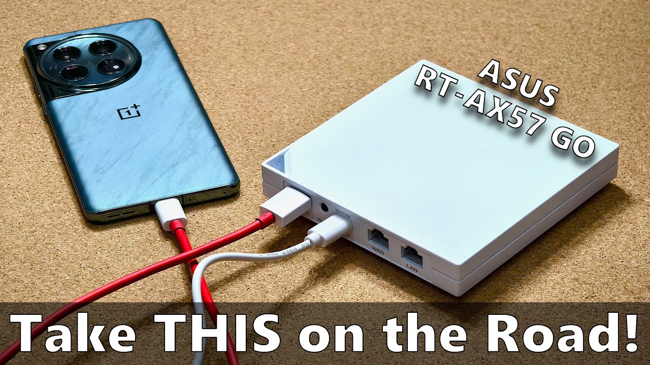Asus RT-AX57 Go Portable Router Review: Can a Router be "Sexy"? - YouTube