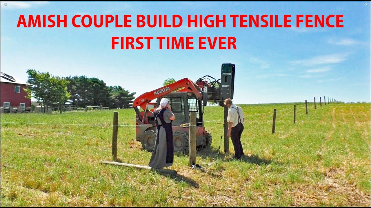 Building HIGH TENSILE Electric Fence From Start to FINISH with the ...