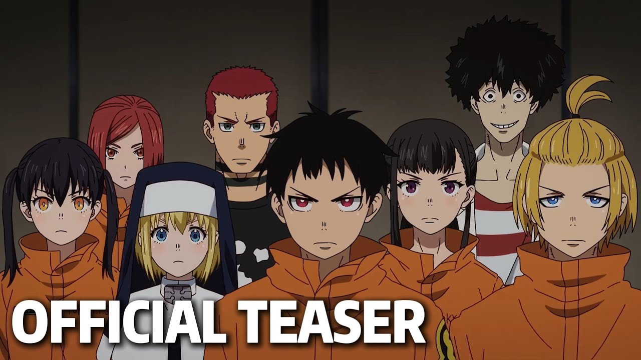 Fire Force Season 3 - 2nd Part Teaser Trailer | debut in January 2026 ...