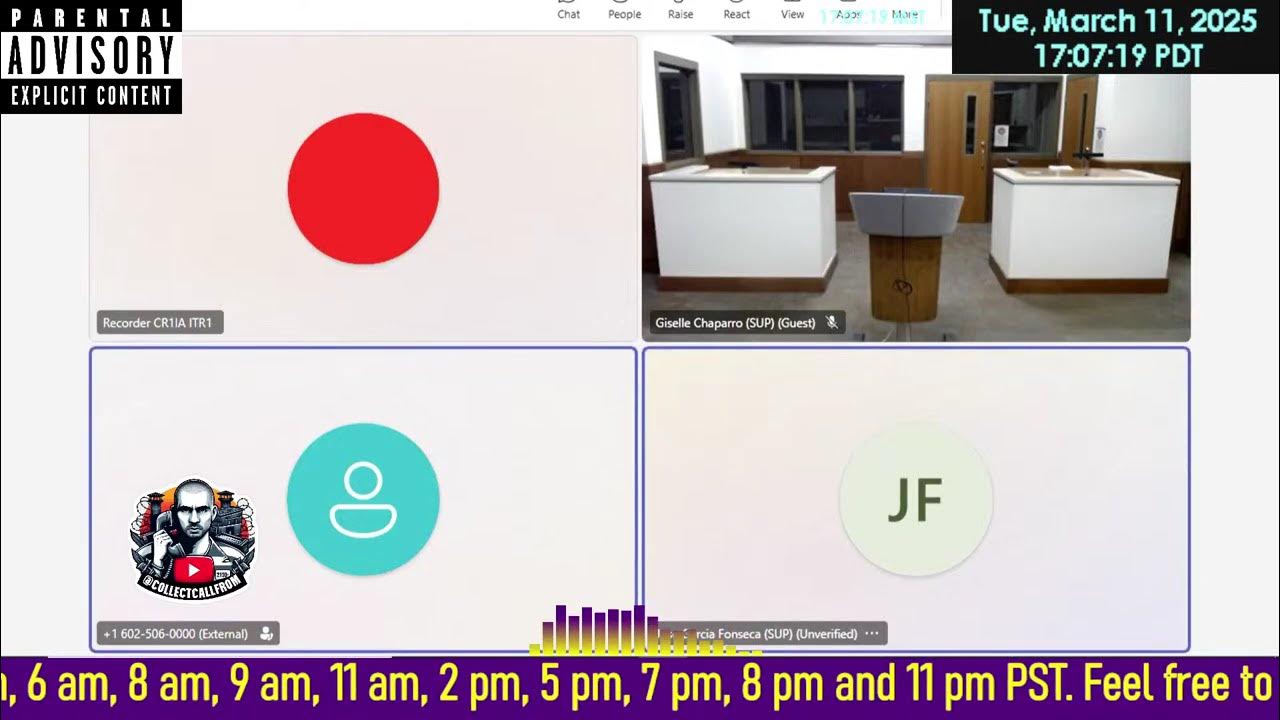 Initial appearance Maricopa County Superior Court ARIZONA 03/11/2025 5pm PST - YouTube