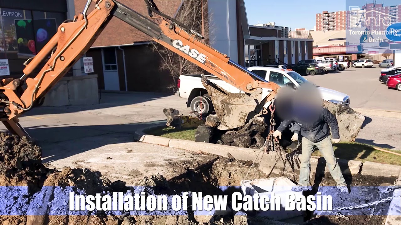 Catch Basin Installation | Catch Basin Repair in Toronto, Ontario - YouTube