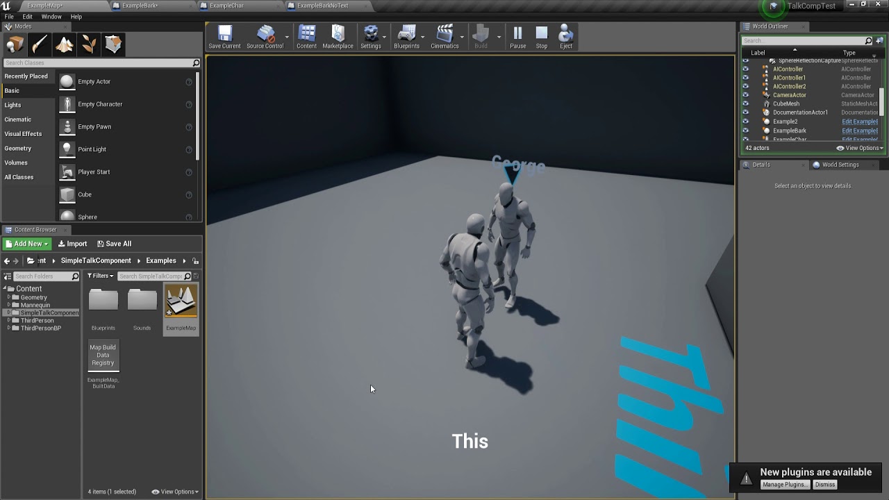 Simple Talk Component Updated Tutorial - YouTube
