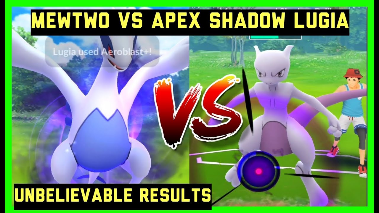 Shadow Lugia Vs Mewtwo