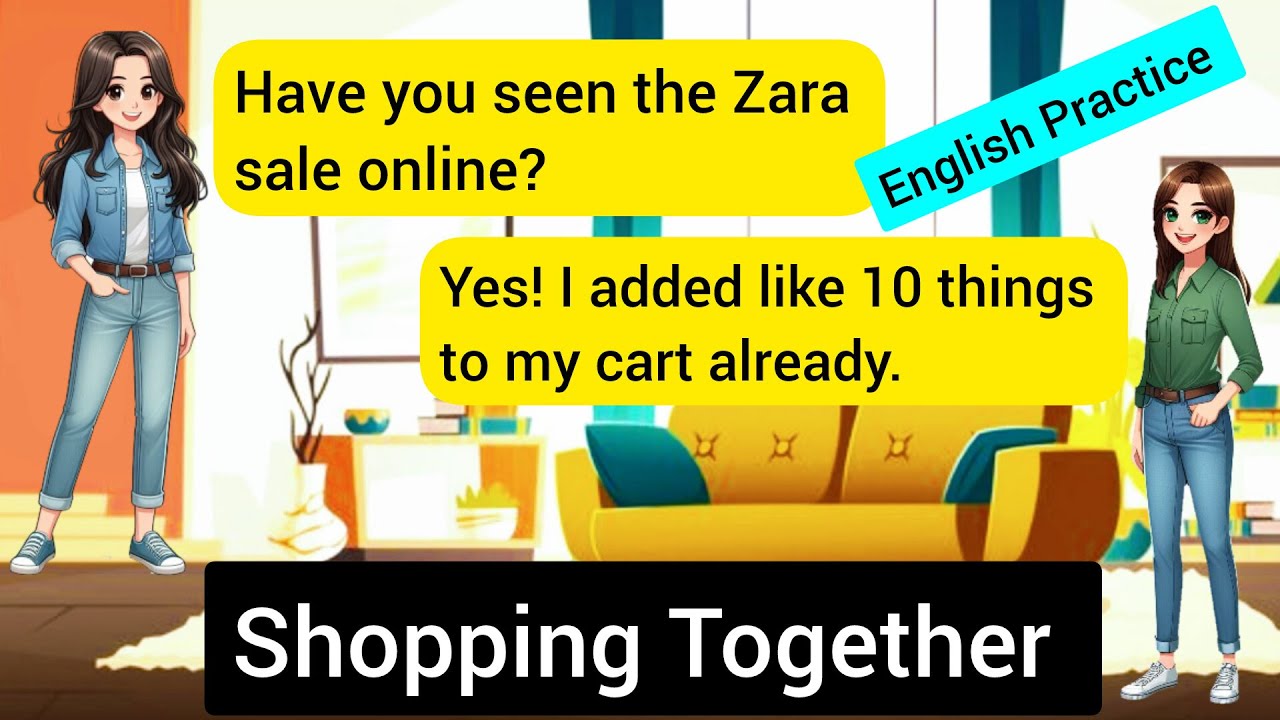 English Practice l language learning l Learn English l Shopping ...