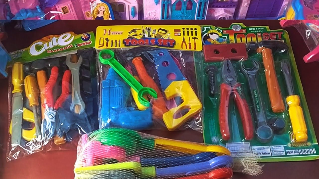 Satisfying with Unboxing 🔨⚒️ 🔧ALL TYPE TOOLS KIT Drill,Hammer,Ratchet ...