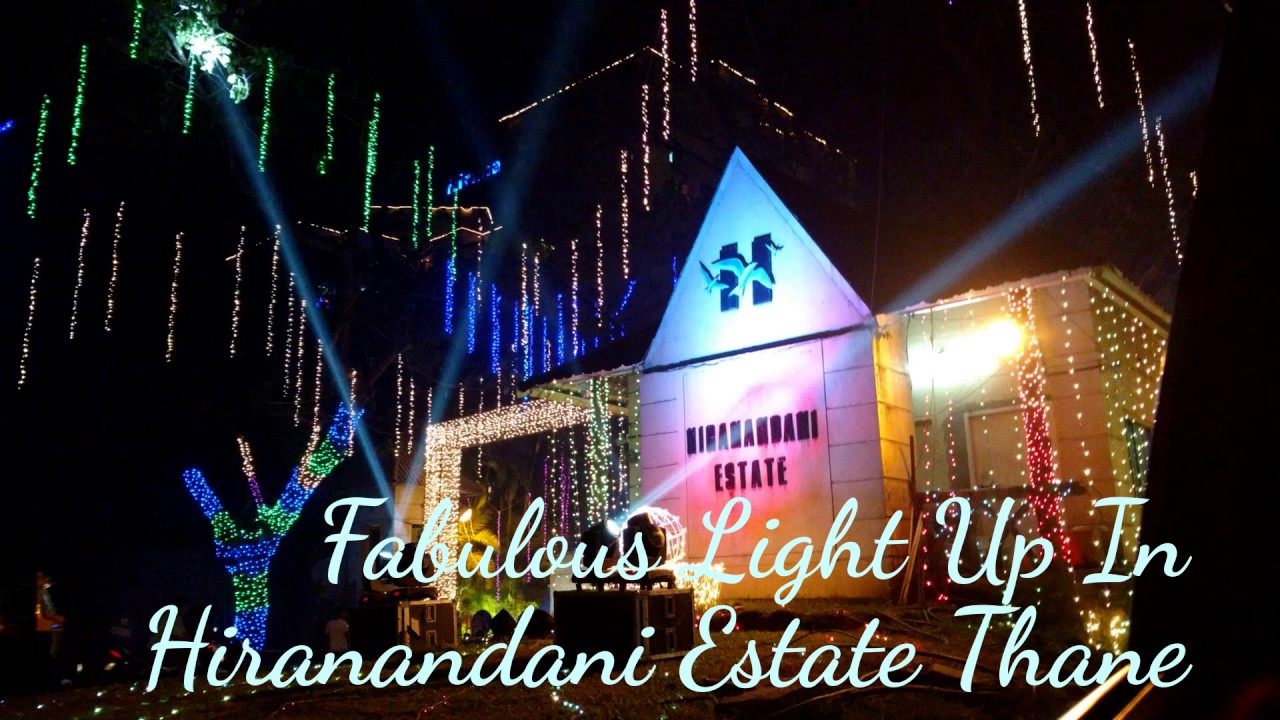 The City Lights of Thane City: Diwali 2016 - YouTube