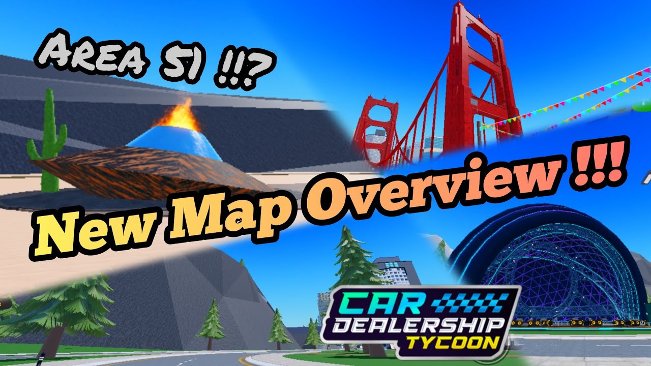 CDT New Map Overview !!! 🗺️ Roblox Car Dealership Tycoon - YouTube
