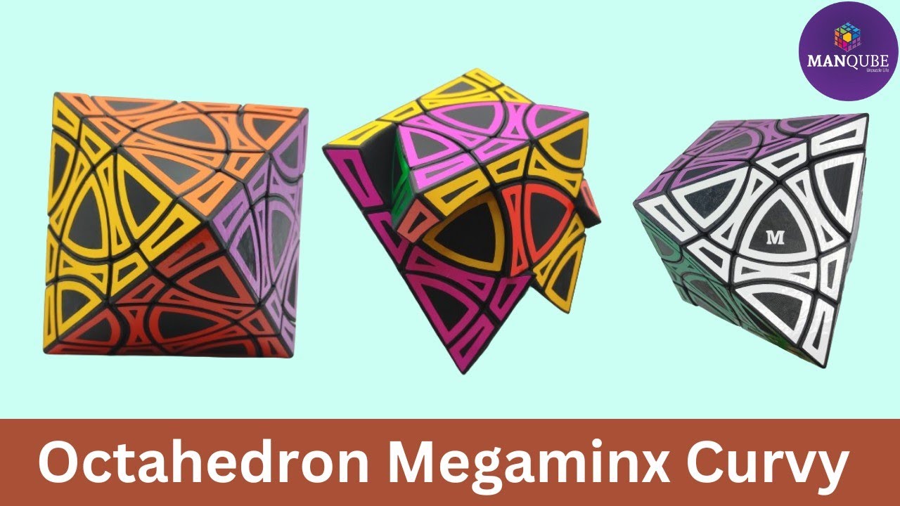 Octahedron Megaminx Curvy | Megaminx | Custom Puzzle | Twisty Puzzle ...