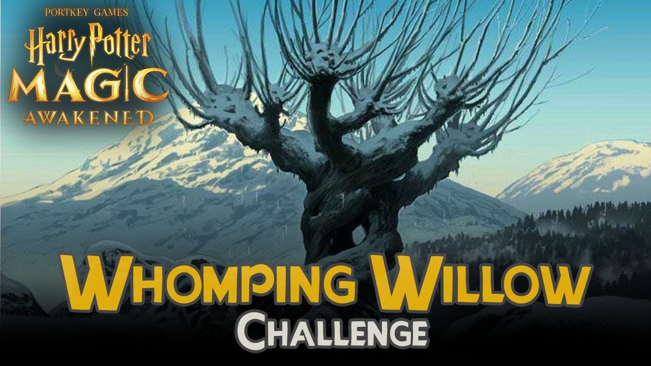 Harry Potter Magic Awakened : Whomping Willow Challenge Guide - YouTube