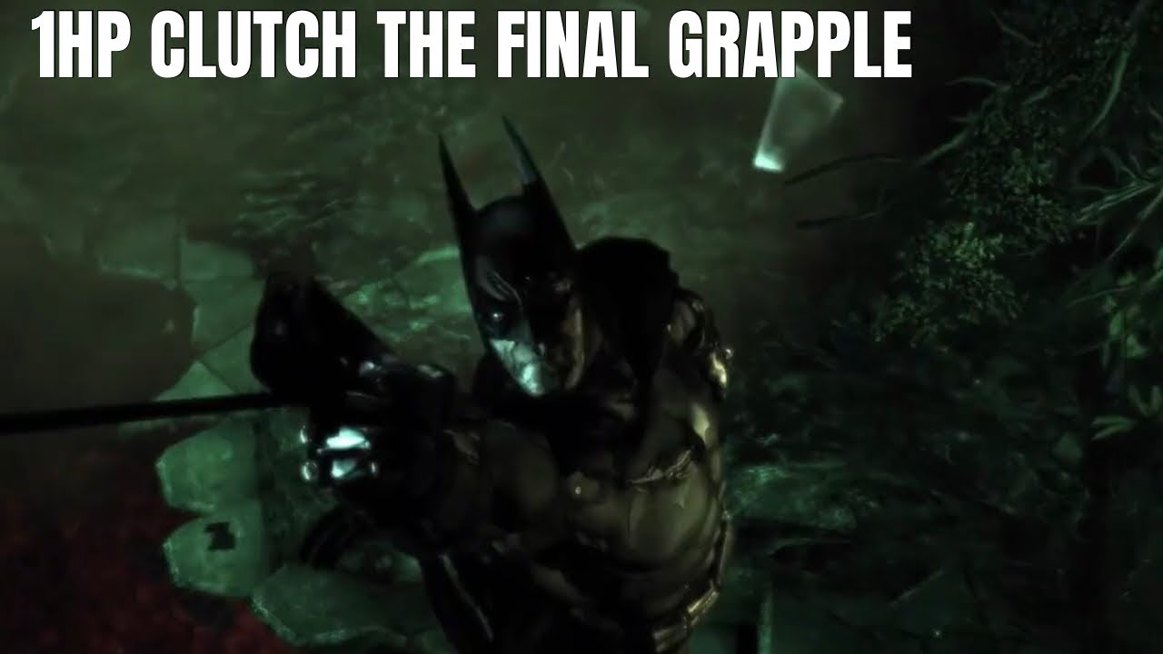 BATMAN: Arkham Asylum Part 7 | The Cure, Ultra Batclaw & 1HP Poison Ivy ...