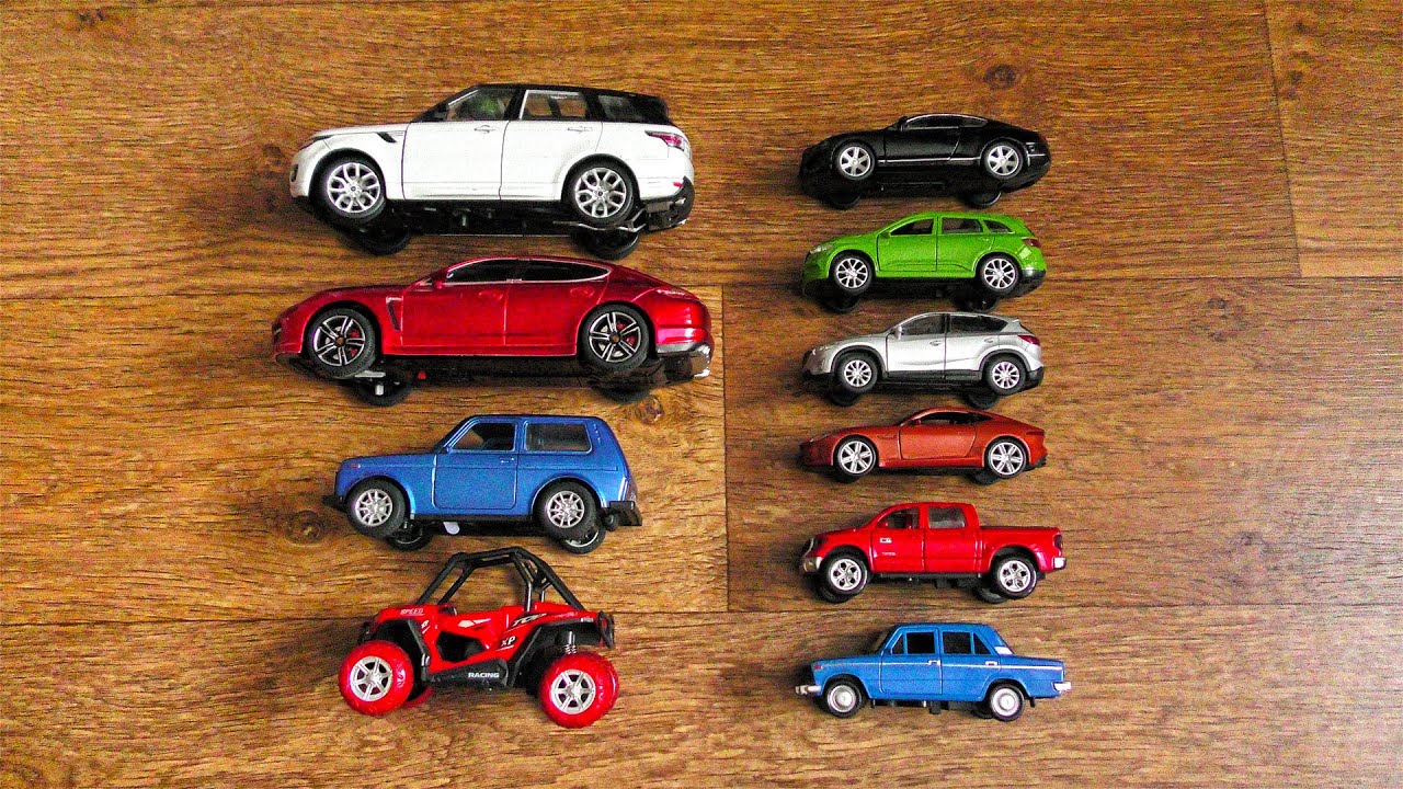 10 Car Units Being Reviewed in Hands - YouTube