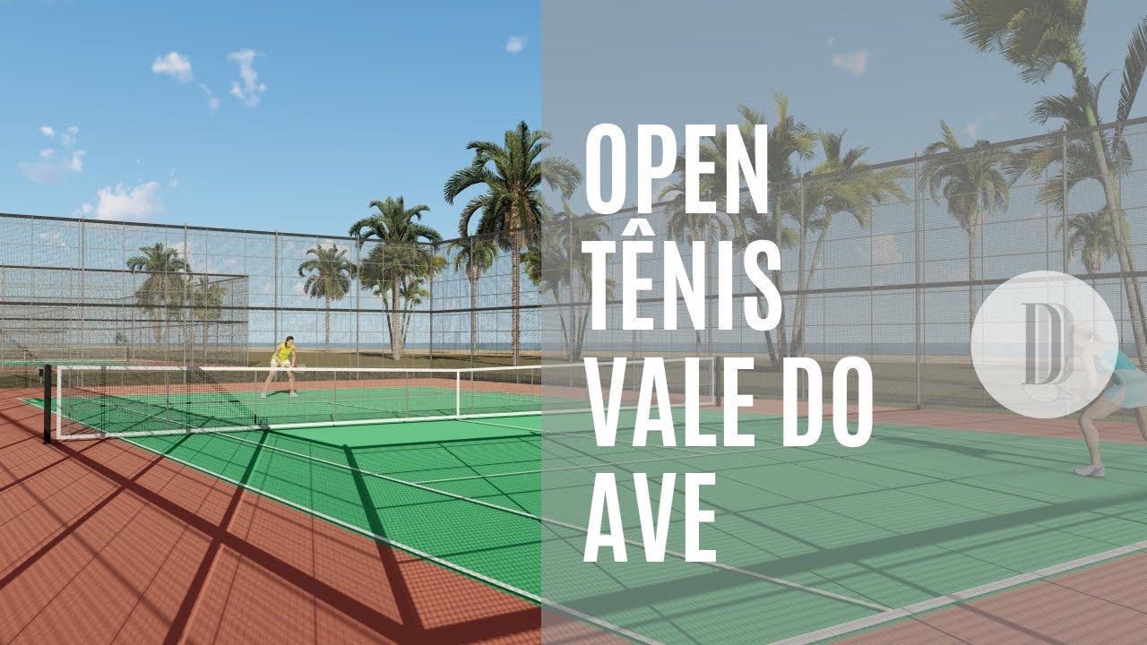 Render Interiores - Open Tênis Vale do Ave - YouTube