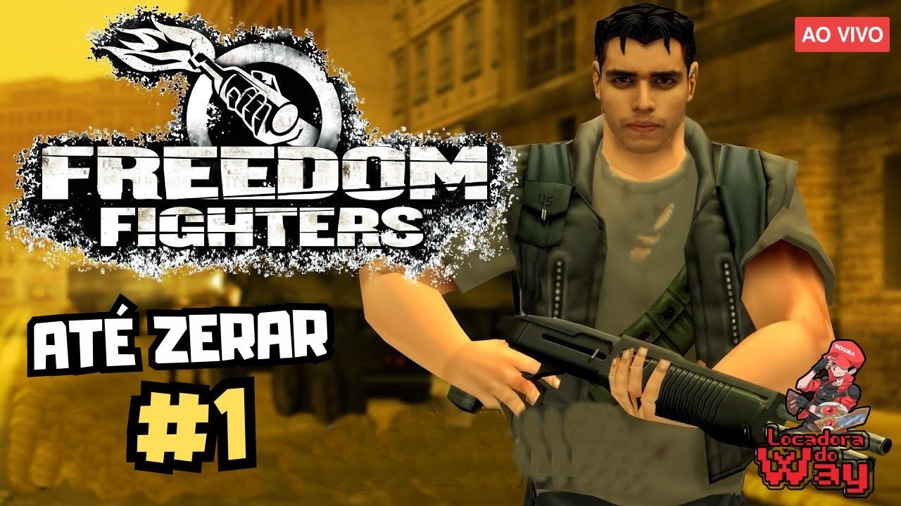 🔴LIVE FREEDOM FIGHTERS ATÉ ZERAR #1 LOCADORA DE GAMES PS2 PS3 PS4 XBOX ...