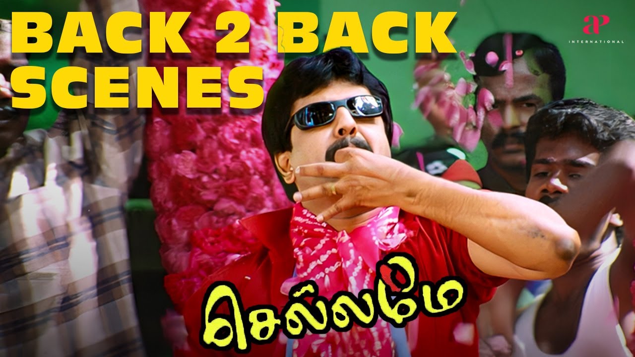 Chellamae Back 2 Back Scenes | Vishal | Bharath | Tamil Scenes ...