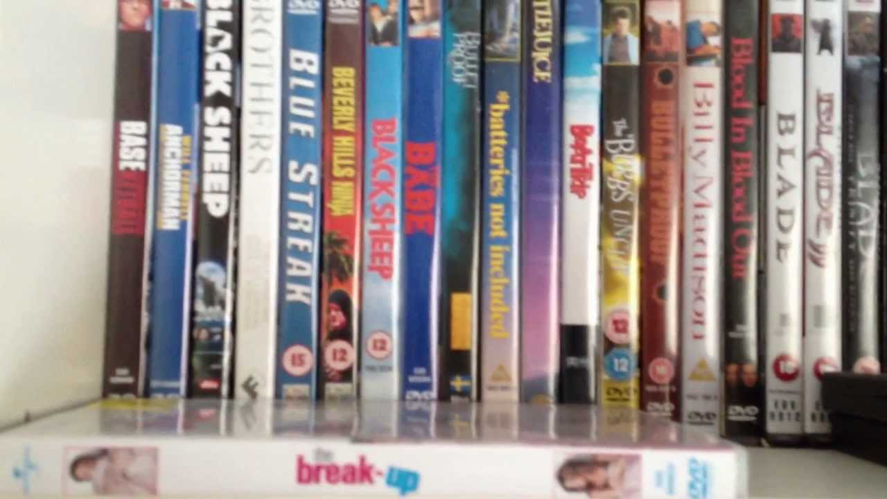 Overview of my movie collection. - YouTube