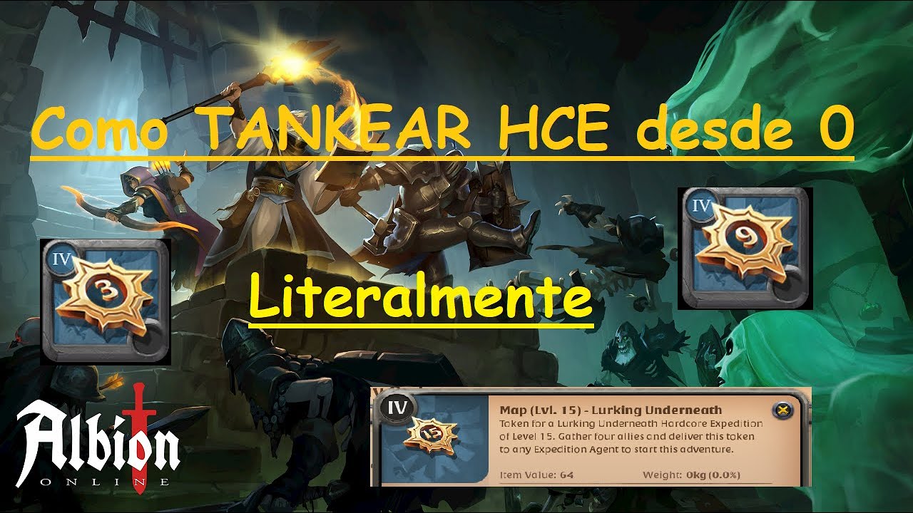 Como Tankear HCE desde 0 Literalmente (con set 4.3 sin spec) | Albion ...