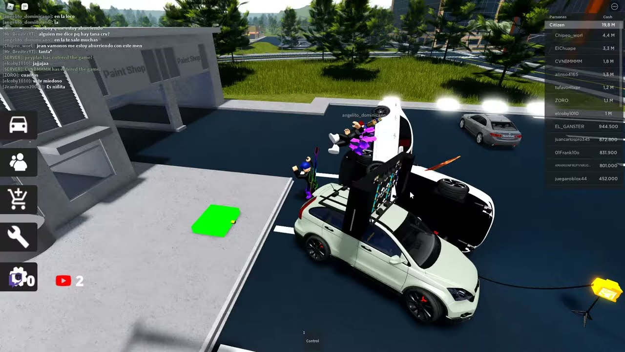 Roblox Jugando a chipeo world - YouTube