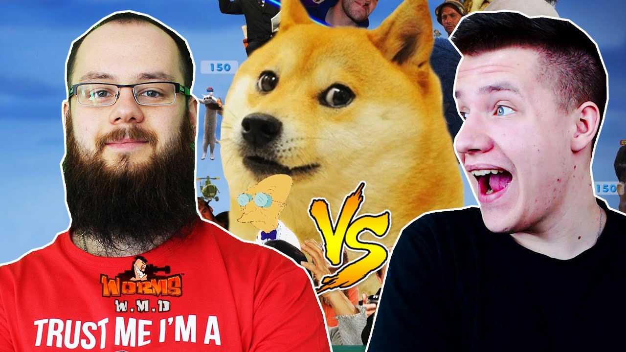 ⭐ WSZYSTKIE MEMY NA JEDNEJ MAPIE | ADMIROS VS KACPER MONTAŻYSTA | WORMS ...