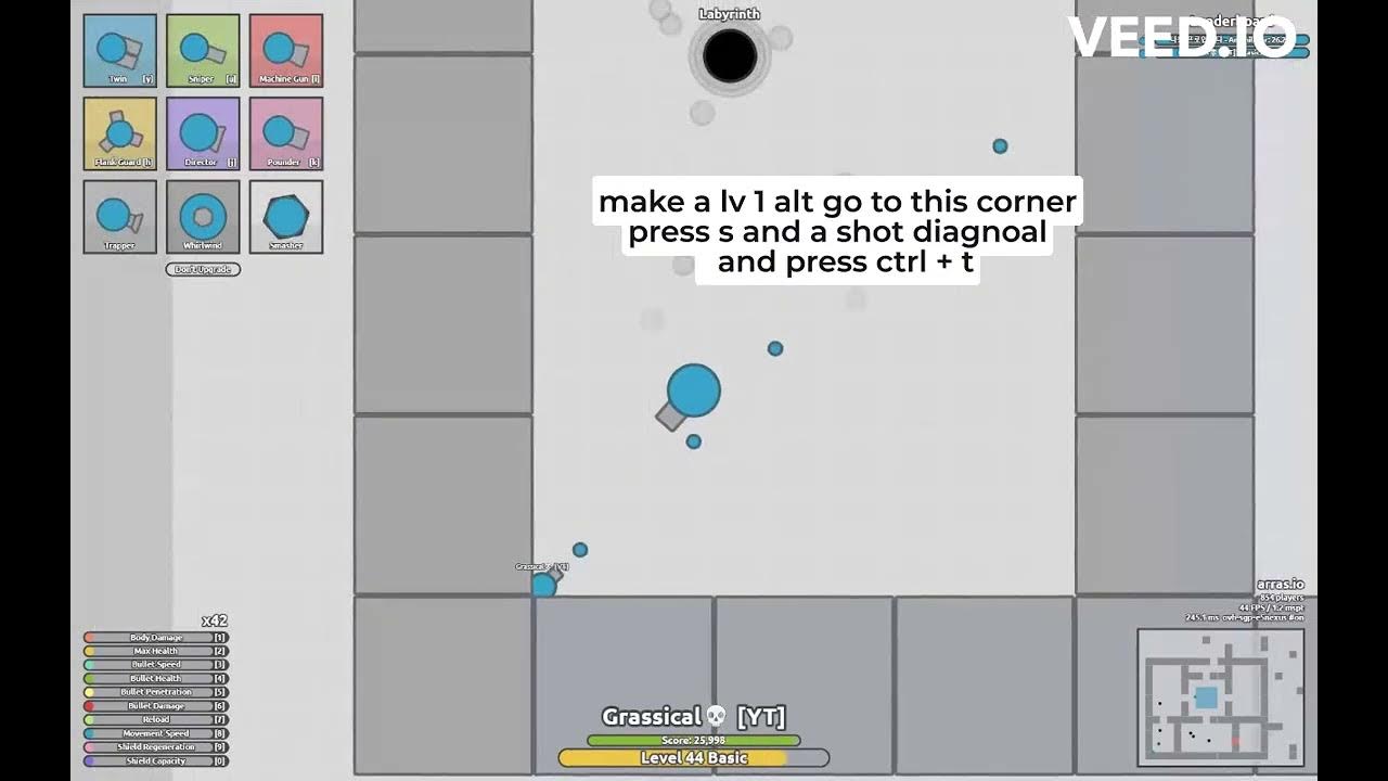 Arras.io how to escape nexus? without hunter glitch!! - YouTube