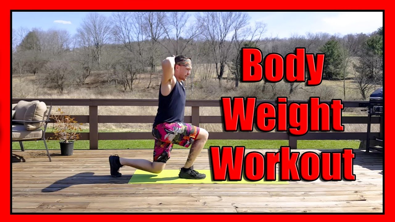 Body weight Workout #1 - YouTube