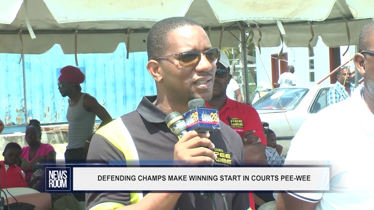 DEFENDING CHAMPS MAKE WINNING START IN COURTS PEE WEE - YouTube