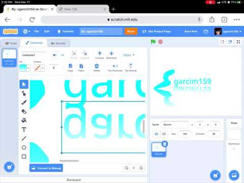 Scratch Tutorial: How to make a banner - YouTube