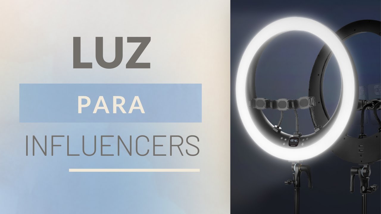 La Mejor Luz para Influencers - YouTube