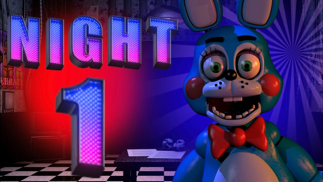 Just getting started! (Fnaf 2 Night 1) - YouTube
