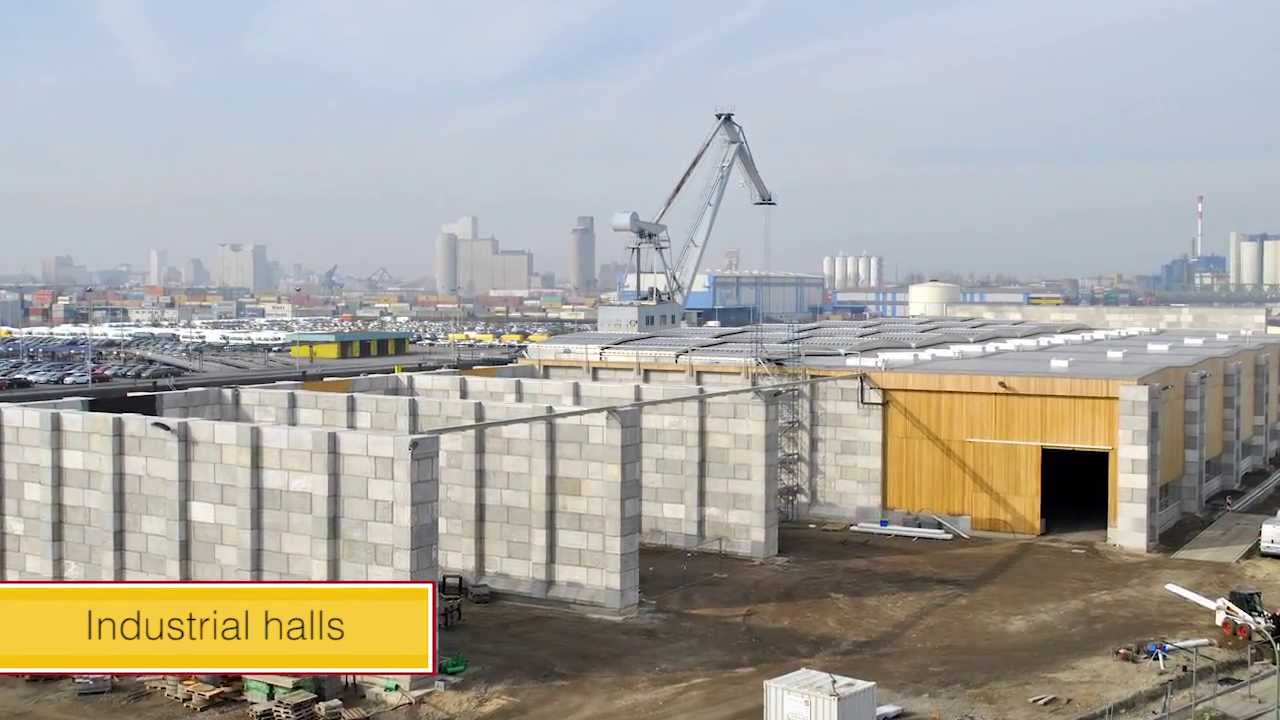 Legioblock® concrete building block - YouTube