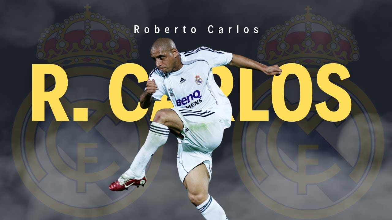 Gols e Lances Geniais de Roberto Carlos Pelo Real Madrid | Best Goals ...