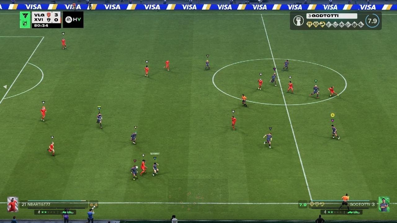 EA SPORTS FC 26 Pro Clubs ,Competitive League match,FT League Division ...
