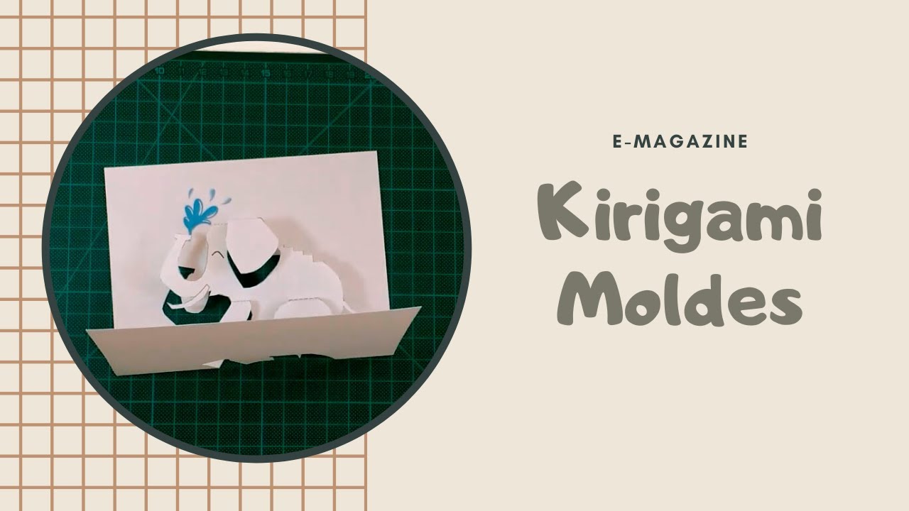 kirigami moldes - YouTube