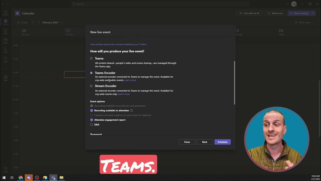 Stream OBS Custom RTMP to Microsoft Teams - YouTube